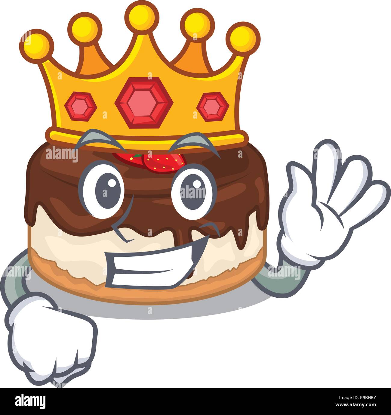 Crown cottage Stock Vector Images - Alamy