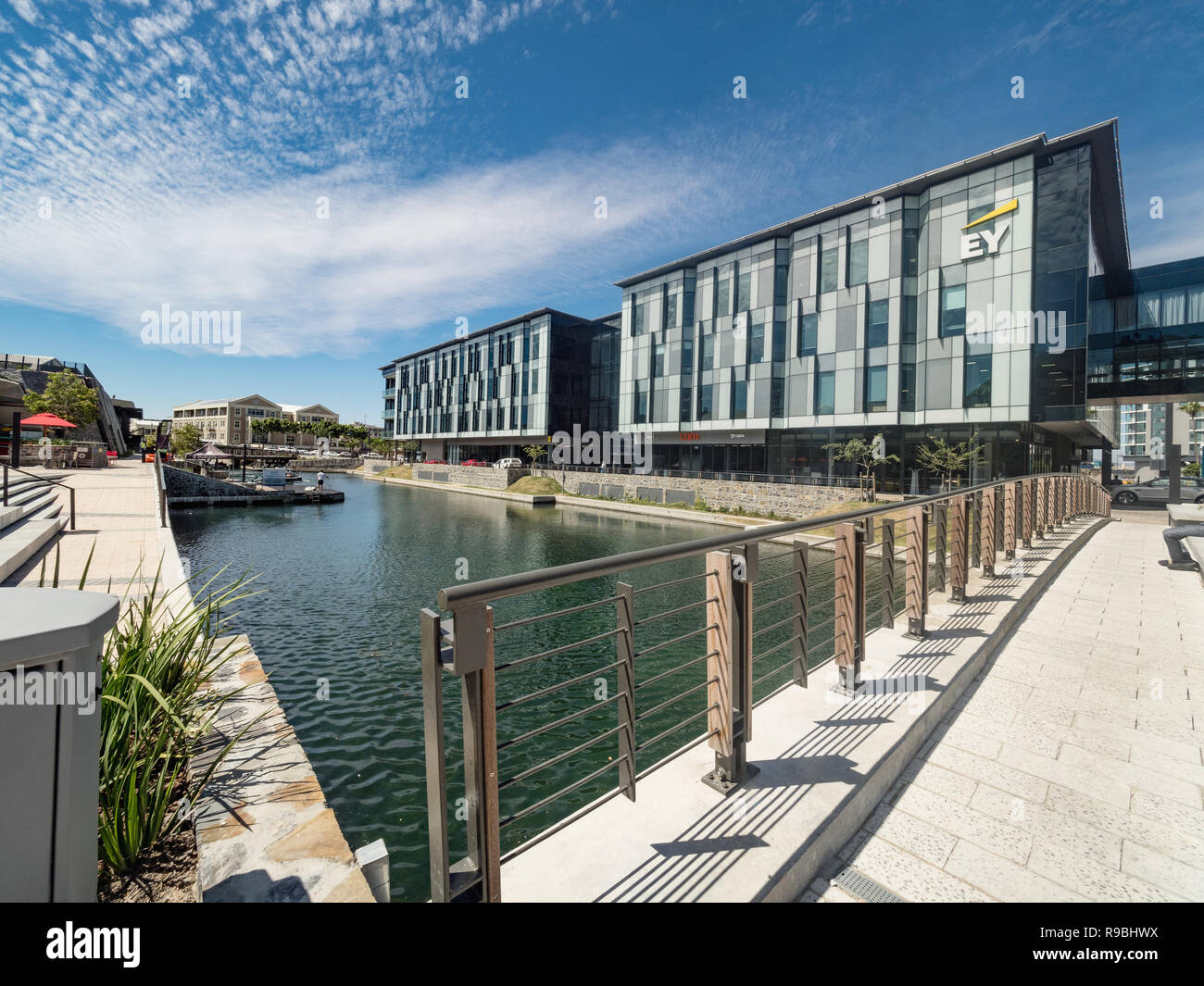 CAPE TOWN, SOUTH AFRICA -DEC 11, 2018. Waterway House in Cape Town ...