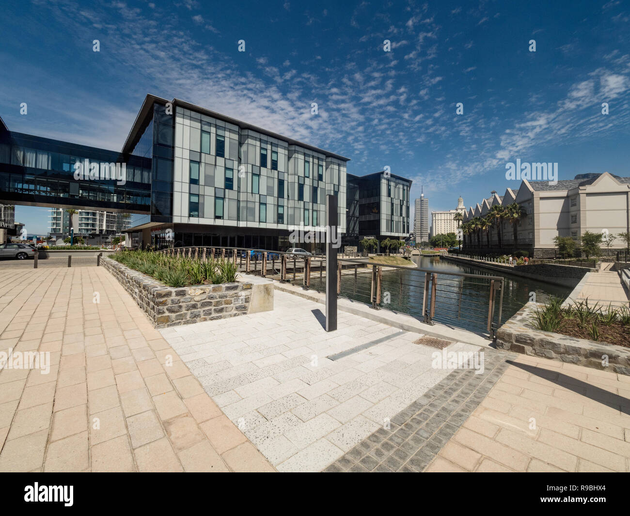 CAPE TOWN, SOUTH AFRICA -DEC 11, 2018. Waterway House in Cape Town ...