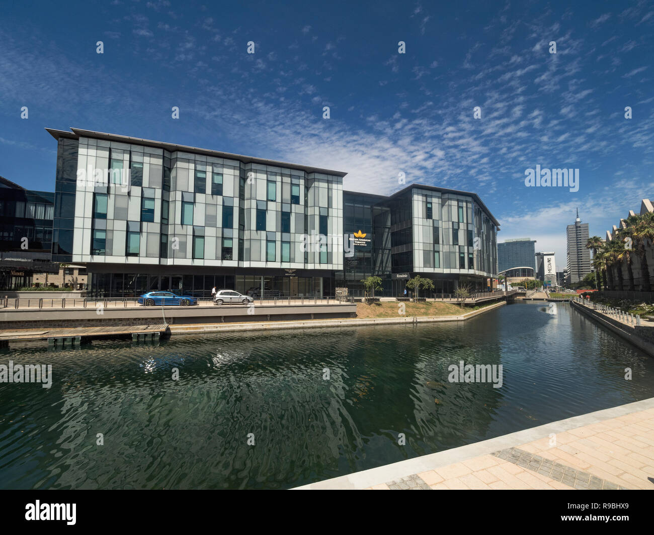 CAPE TOWN, SOUTH AFRICA -DEC 11, 2018. Waterway House in Cape Town ...