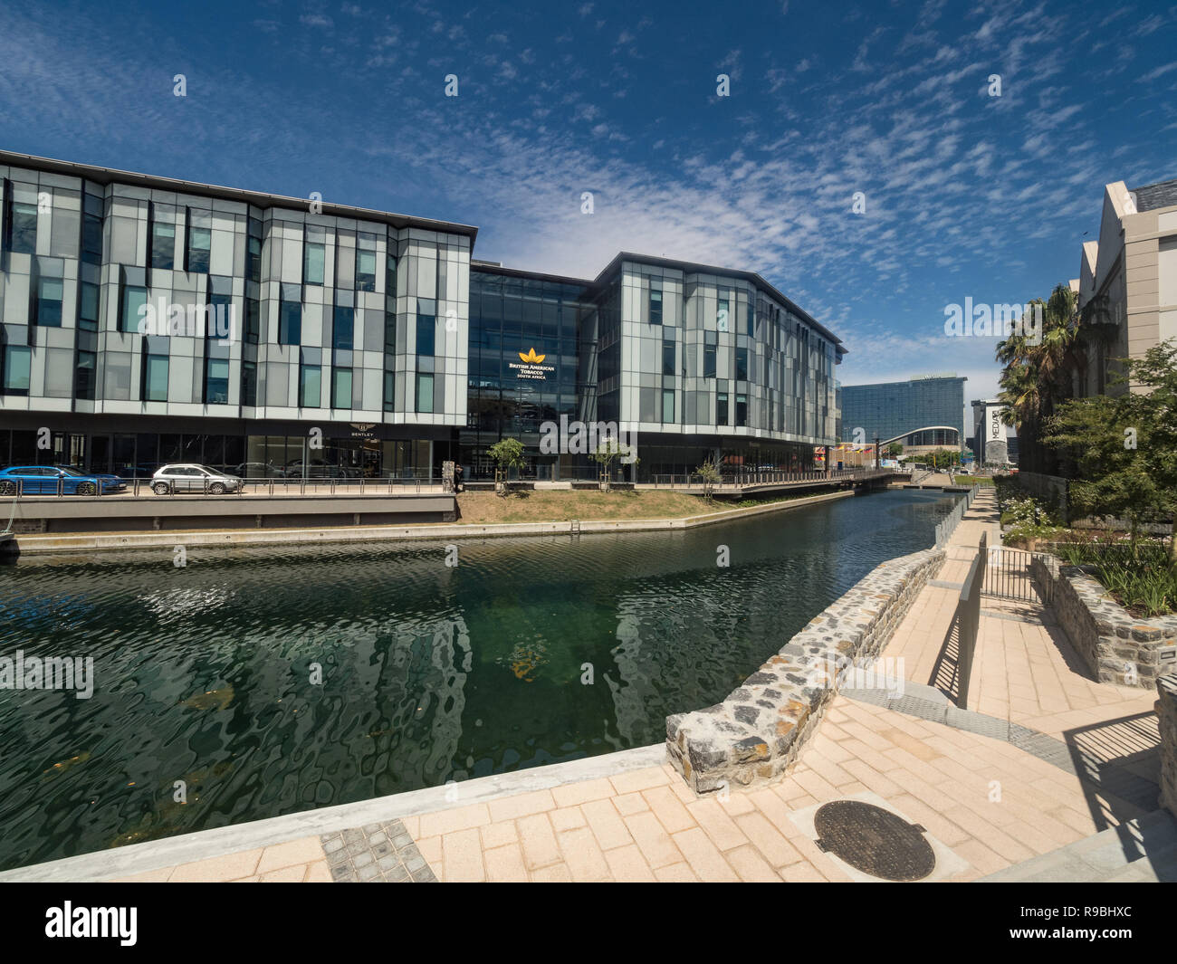CAPE TOWN, SOUTH AFRICA -DEC 11, 2018. Waterway House in Cape Town ...