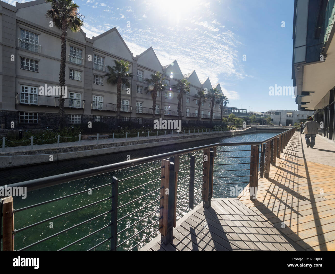 CAPE TOWN, SOUTH AFRICA -DEC 11, 2018. Waterway House in Cape Town ...