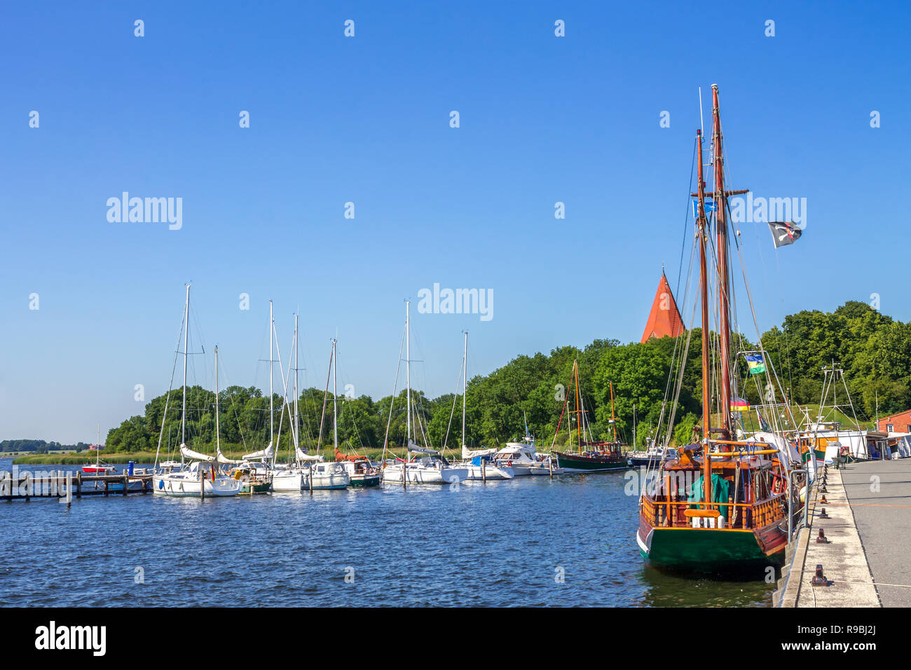 Marina, Island Poel, Germany Stock Photo - Alamy