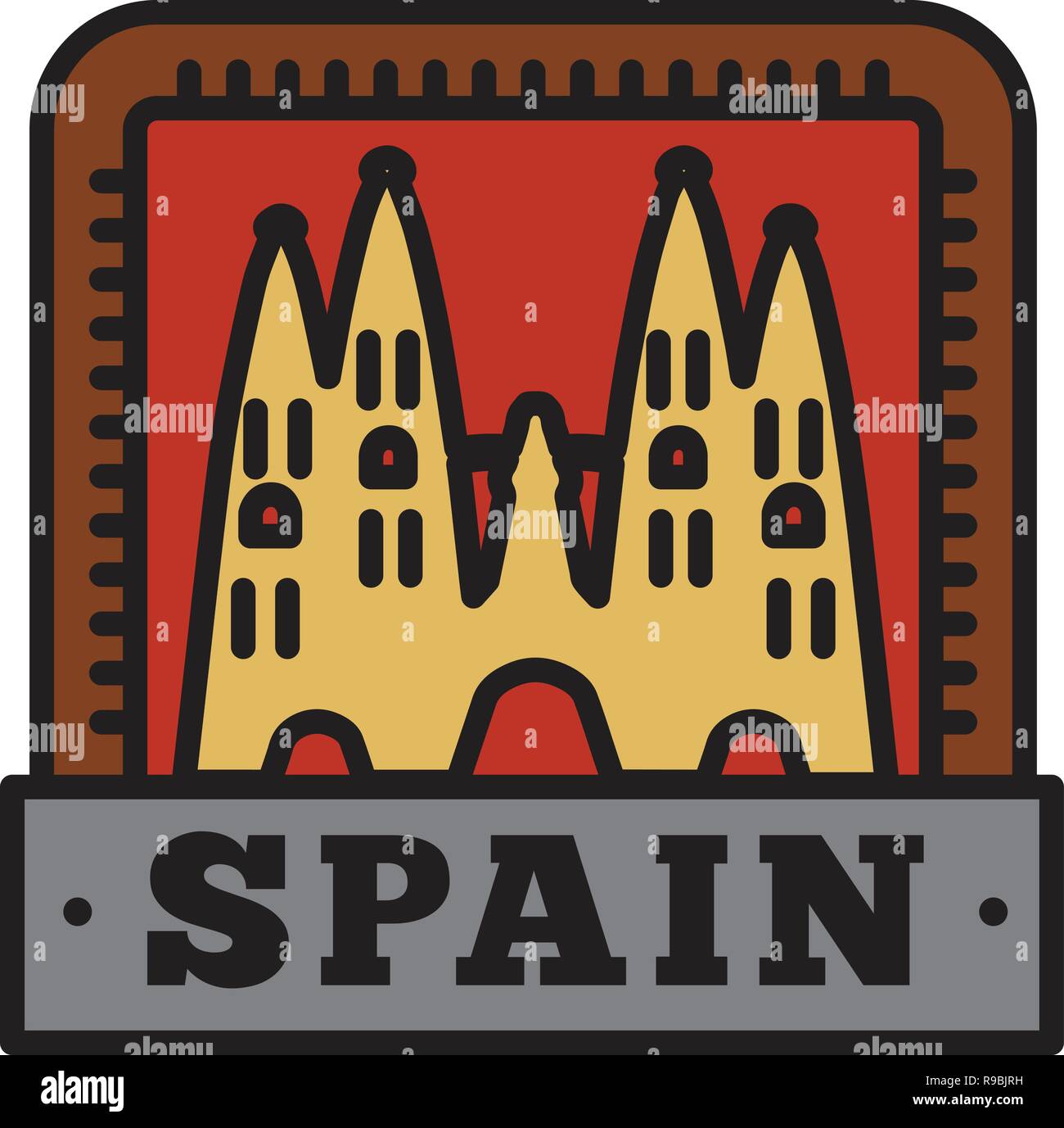 Country Badge Collections, Symbol of Big Country. Best badge for your ...