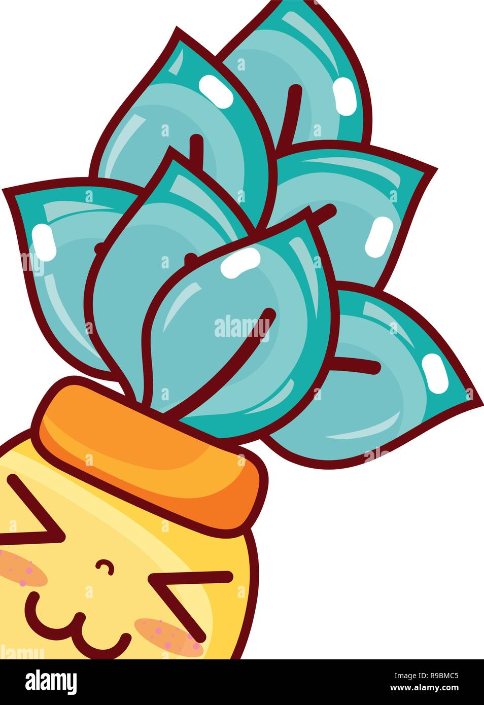 nature plant cartoon Stock Vector Image & Art - Alamy