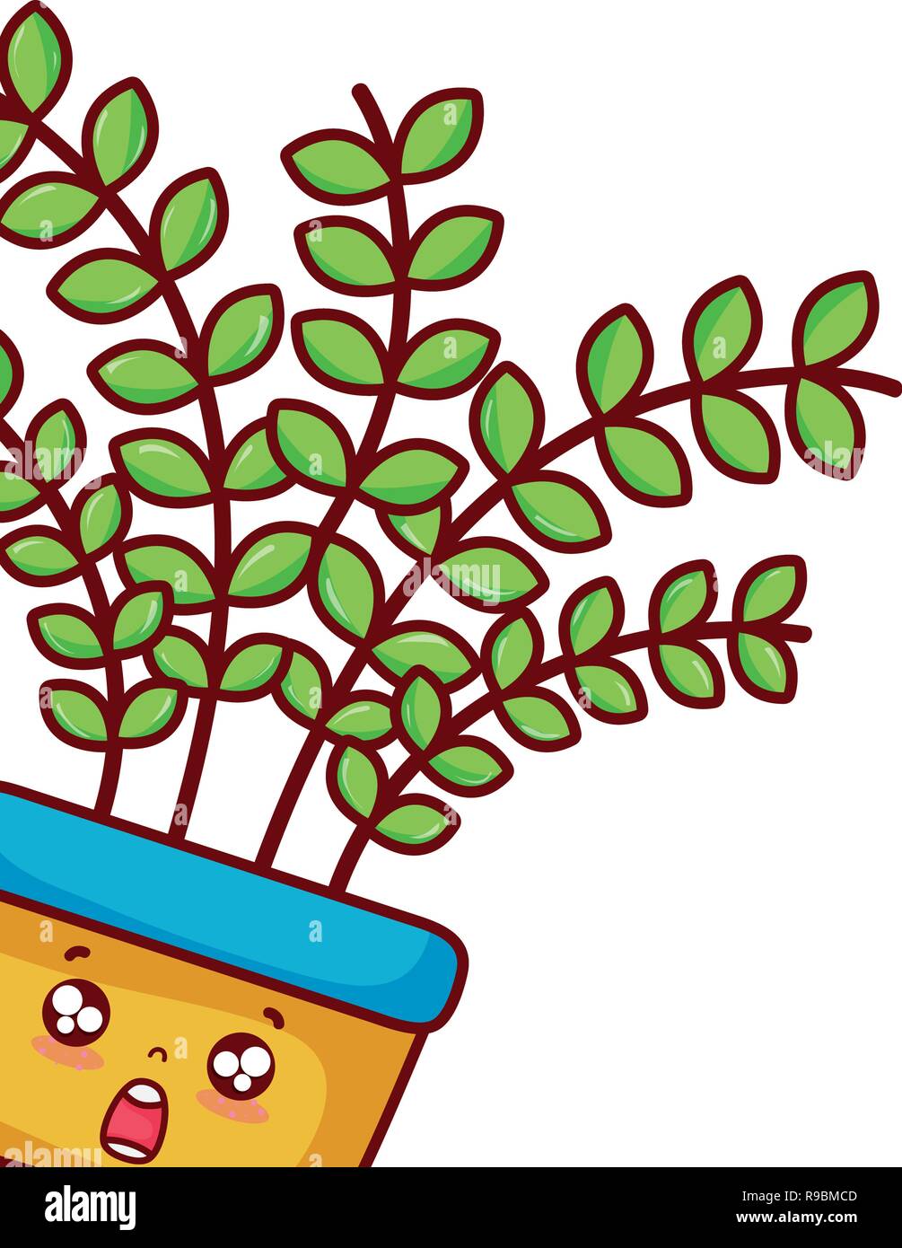 nature plant cartoon Stock Vector Image & Art - Alamy