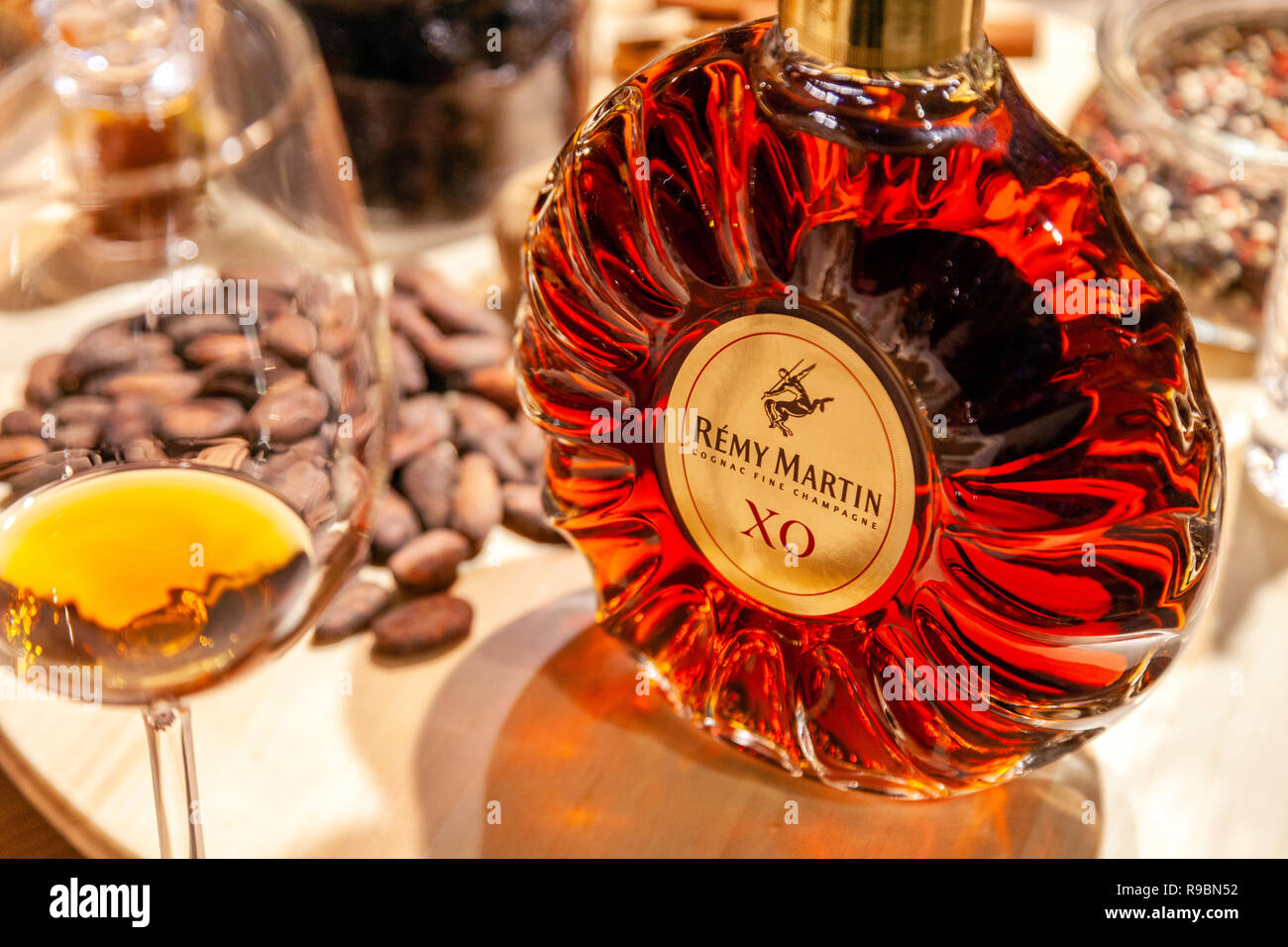 Remy martin bottle hi-res stock photography and images - Alamy