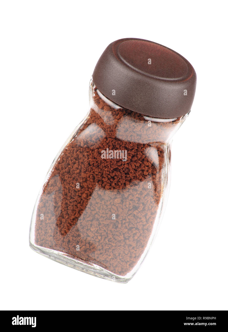 Jar of Instant Coffee Isolated Stock Photo - Alamy