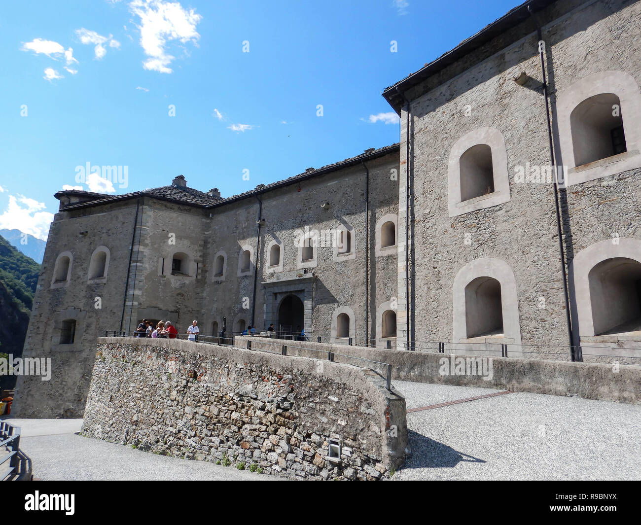 Fort Bard, Aosta Valley - Italy Stock Photo - Alamy