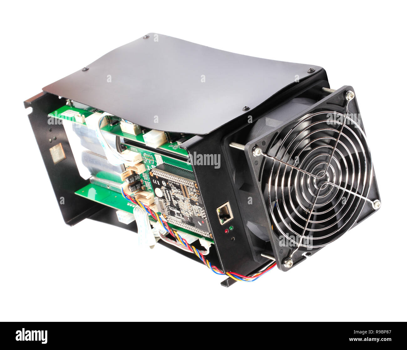 electronic device isolated on white background Stock Photo - Alamy