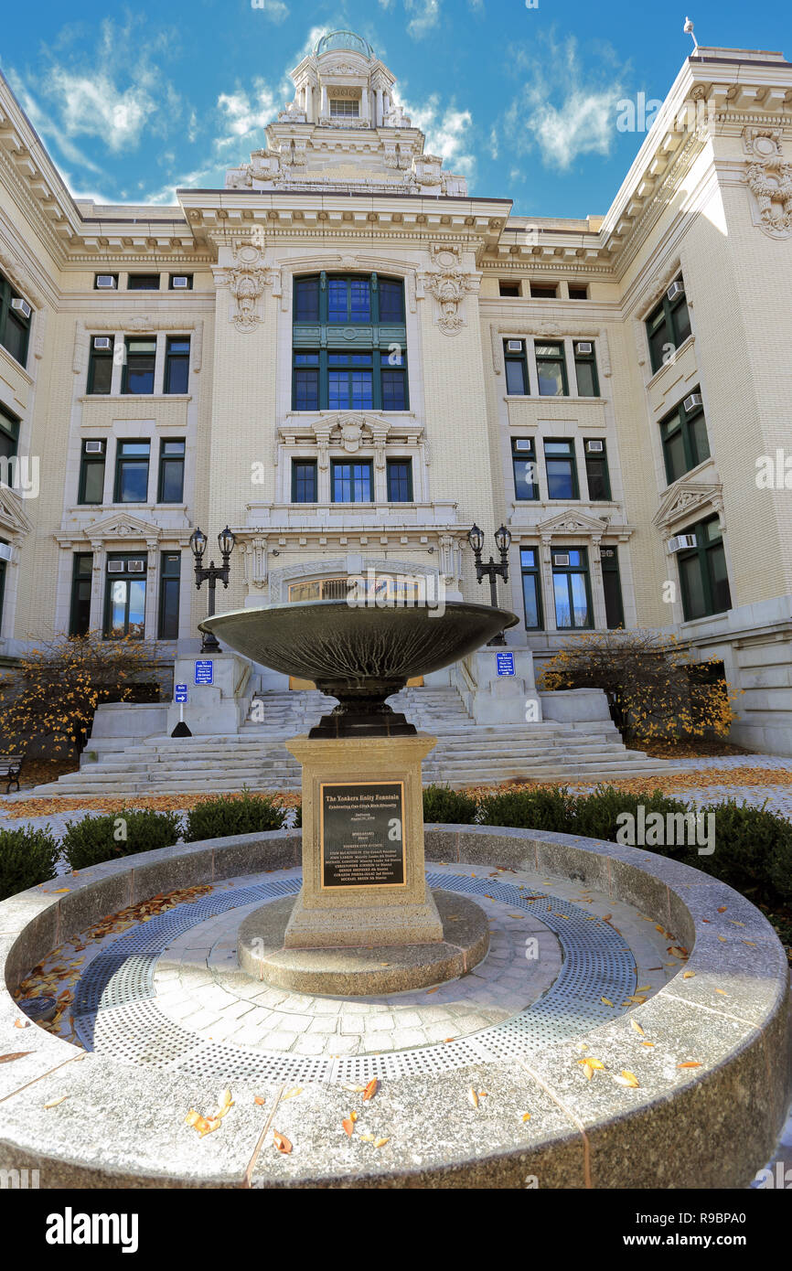 City Hall Yonkers New York Stock Photo - Alamy