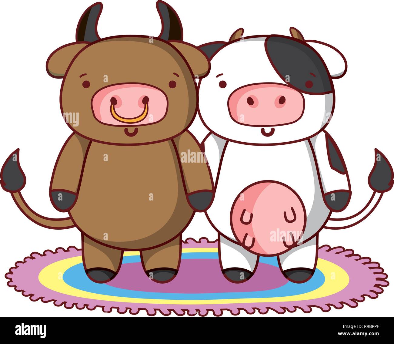 cute animal cartoon Stock Vector Image & Art - Alamy