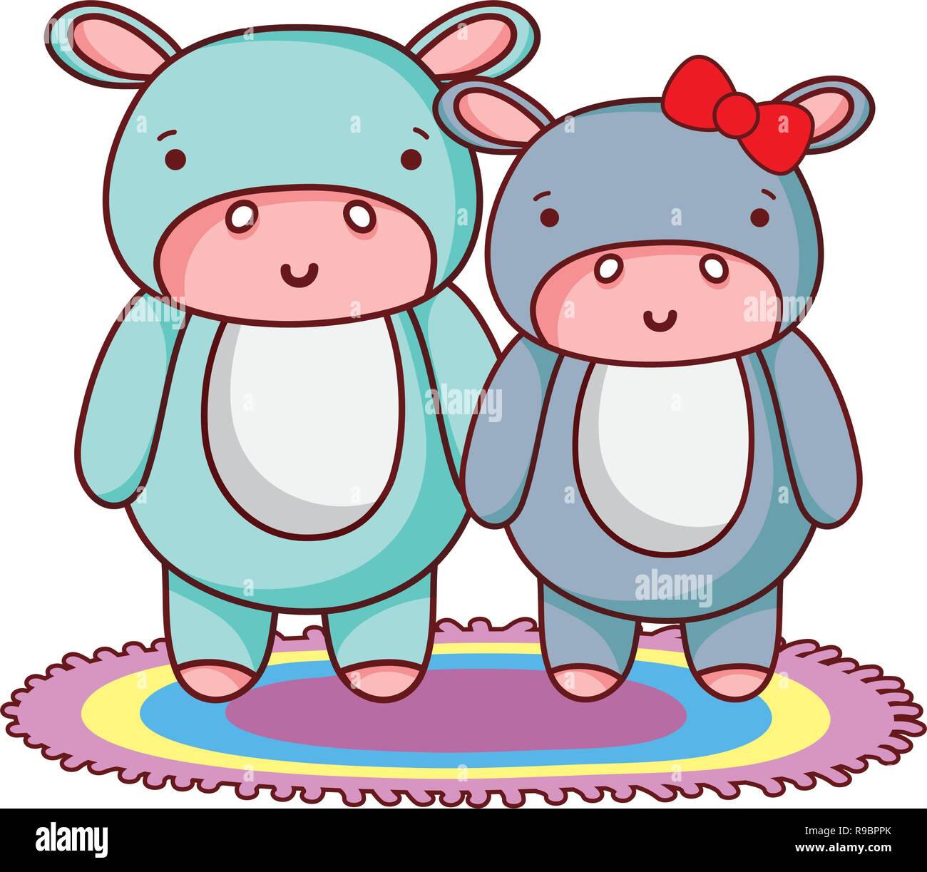 cute animal cartoon Stock Vector Image & Art - Alamy