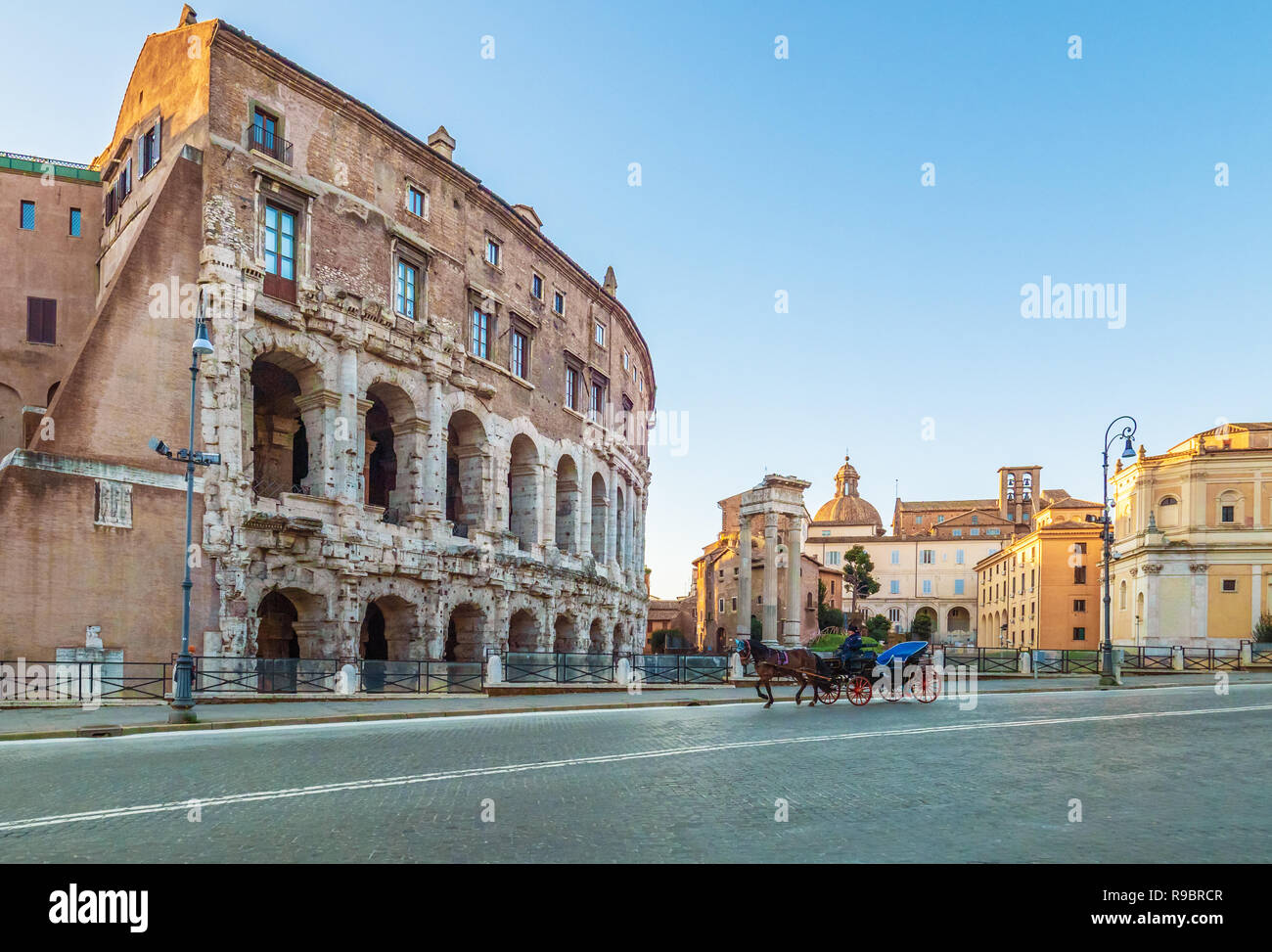 Rome (Italy) - The archeological ruins of Rome's historic center. Here ...