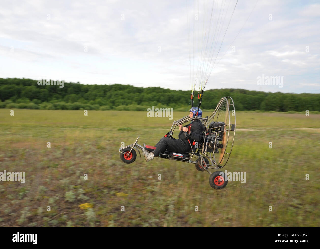 Powered Parachute Takeoff