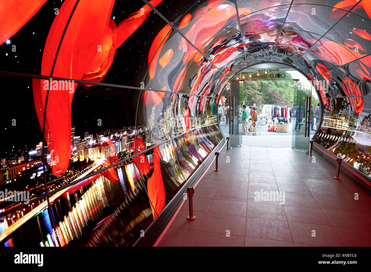 SEOUL, SOUTH KOREA - CIRCA MAY, 2017: Namsan Seoul Tower 1F- OLED ...