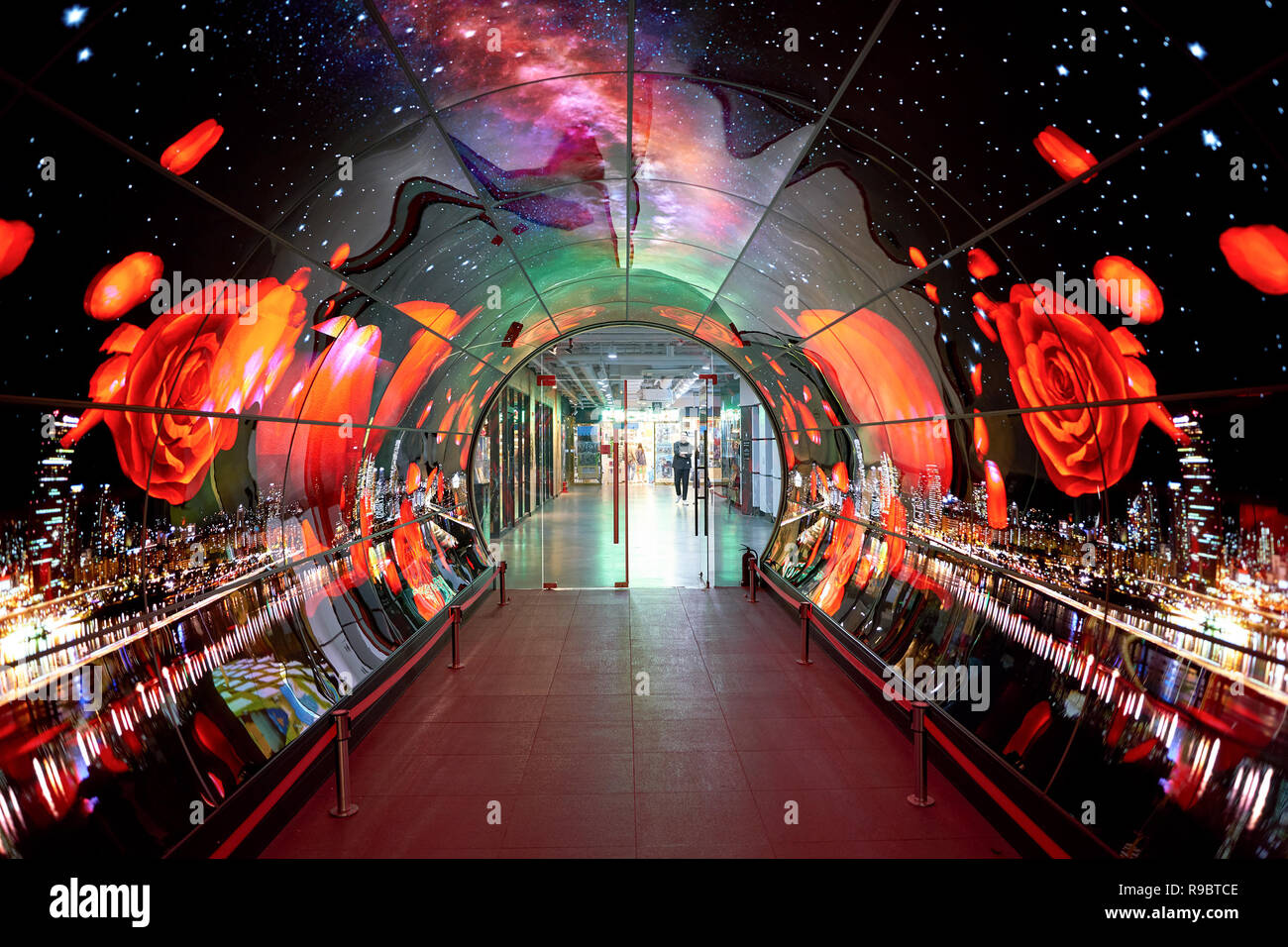 SEOUL, SOUTH KOREA - CIRCA MAY, 2017: Namsan Seoul Tower 1F- OLED ...