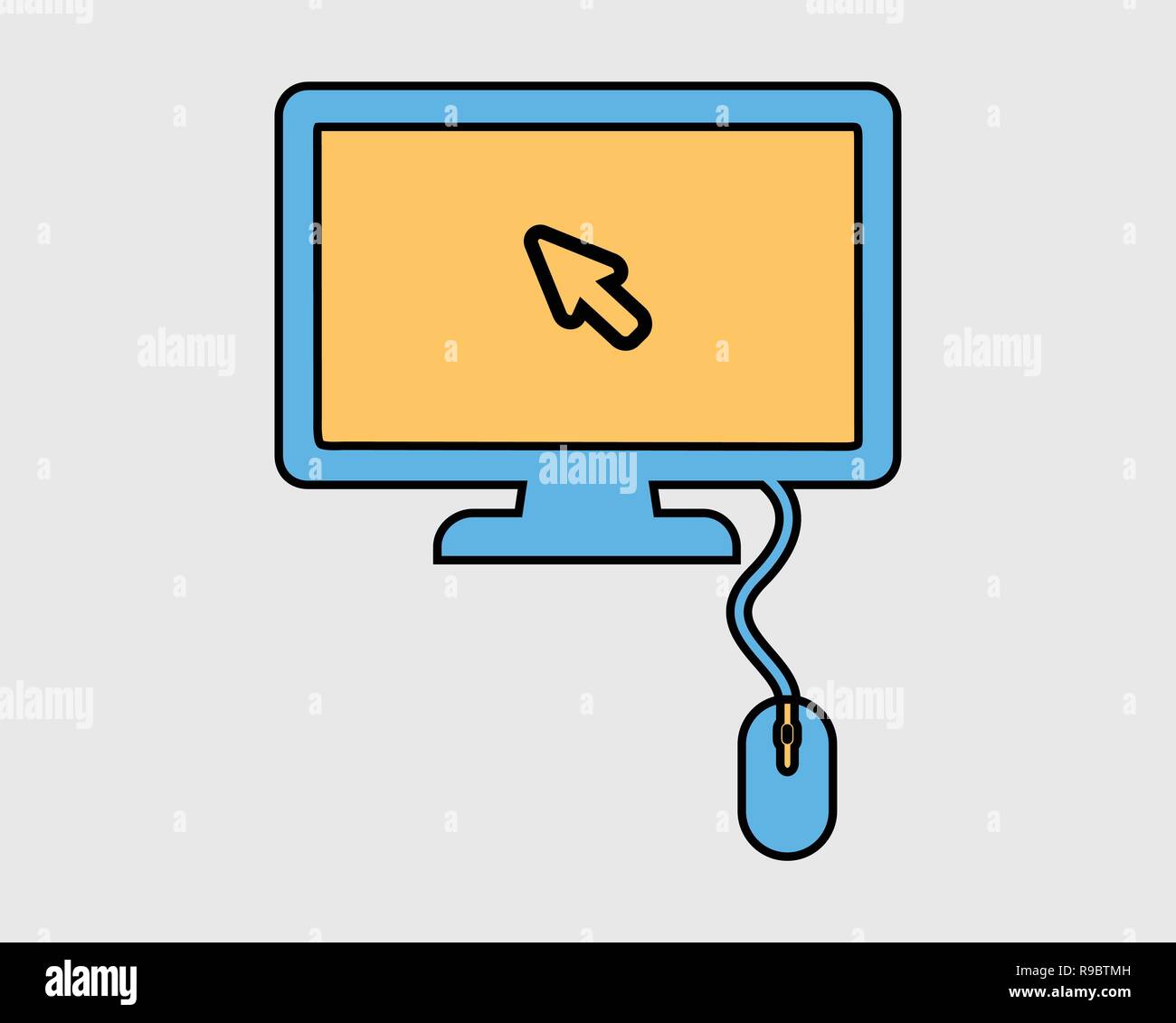 Mouse cursors Stock Vector Images - Alamy