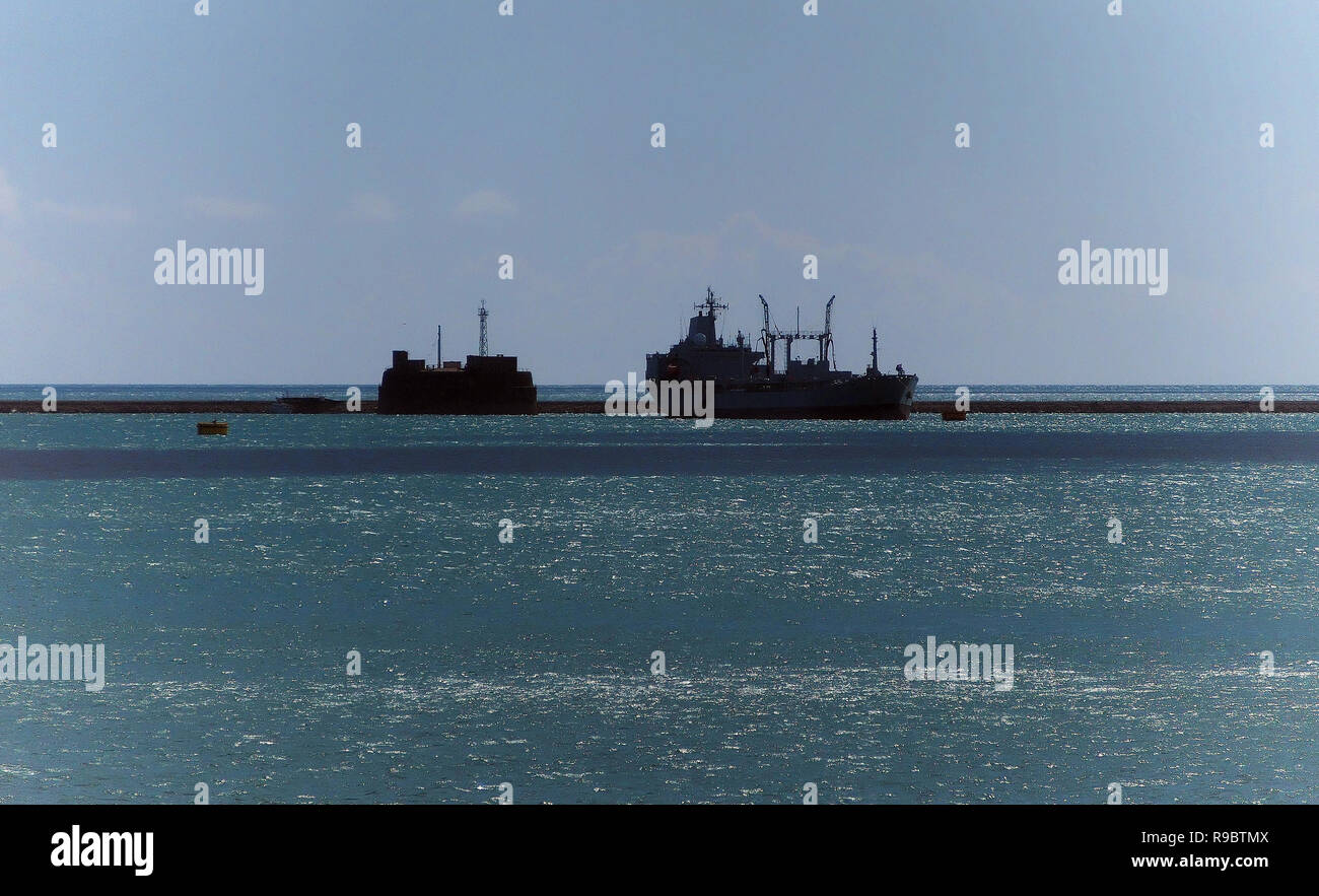 Plymouth townscape and Plymouth sound Devon UK Stock Photo - Alamy