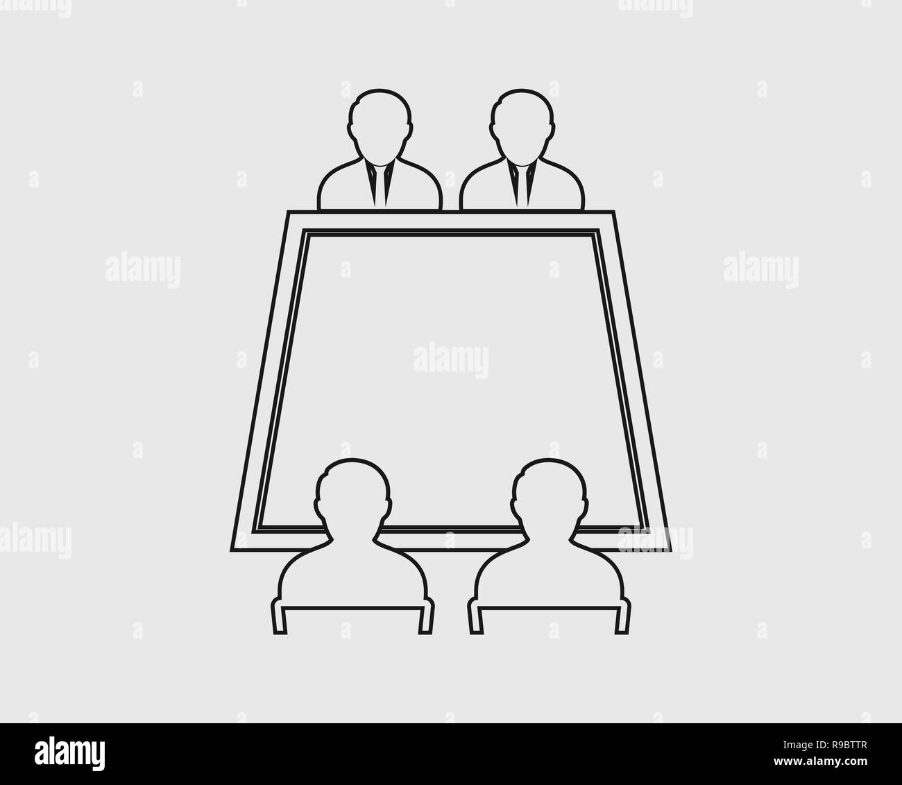 Business deal corporate background Black and White Stock Photos ...