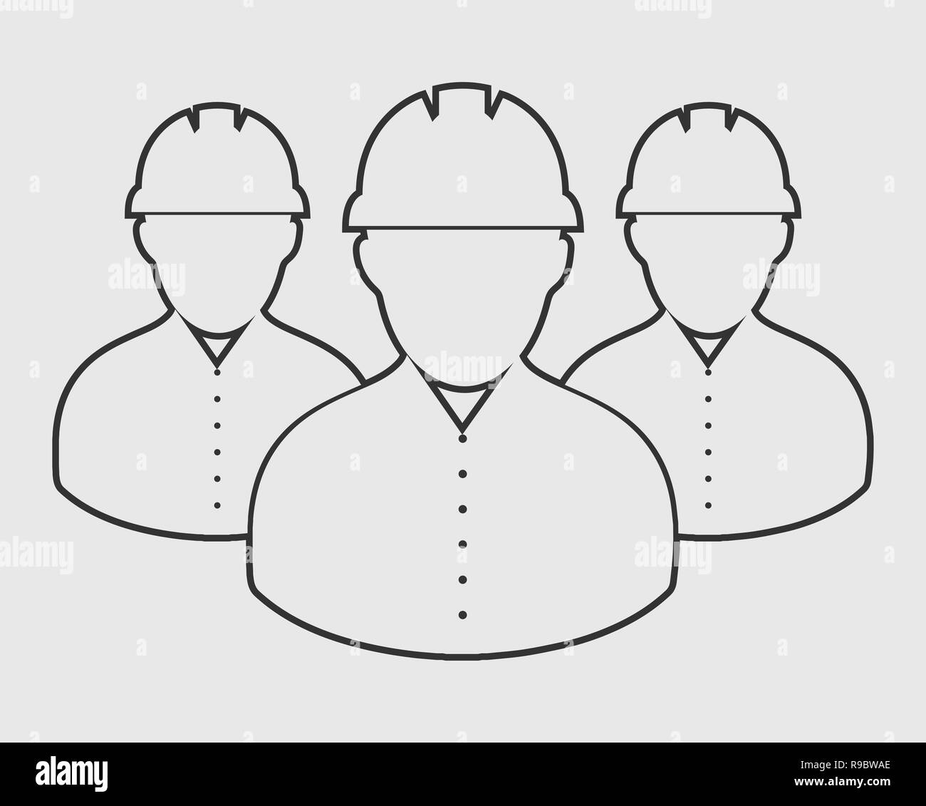 Civil workers Stock Vector Images - Alamy