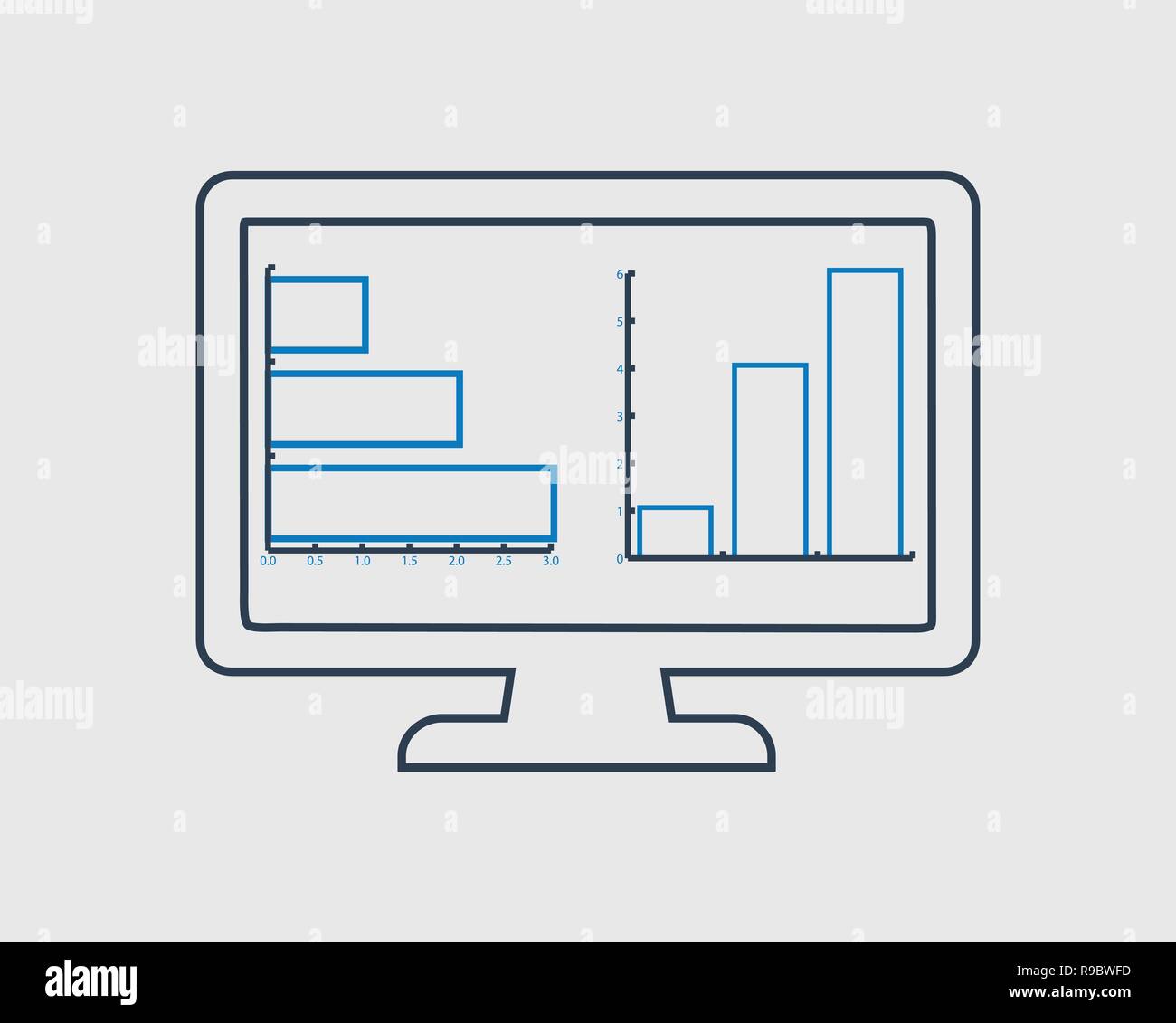 Computer graph Stock Vector Images - Alamy