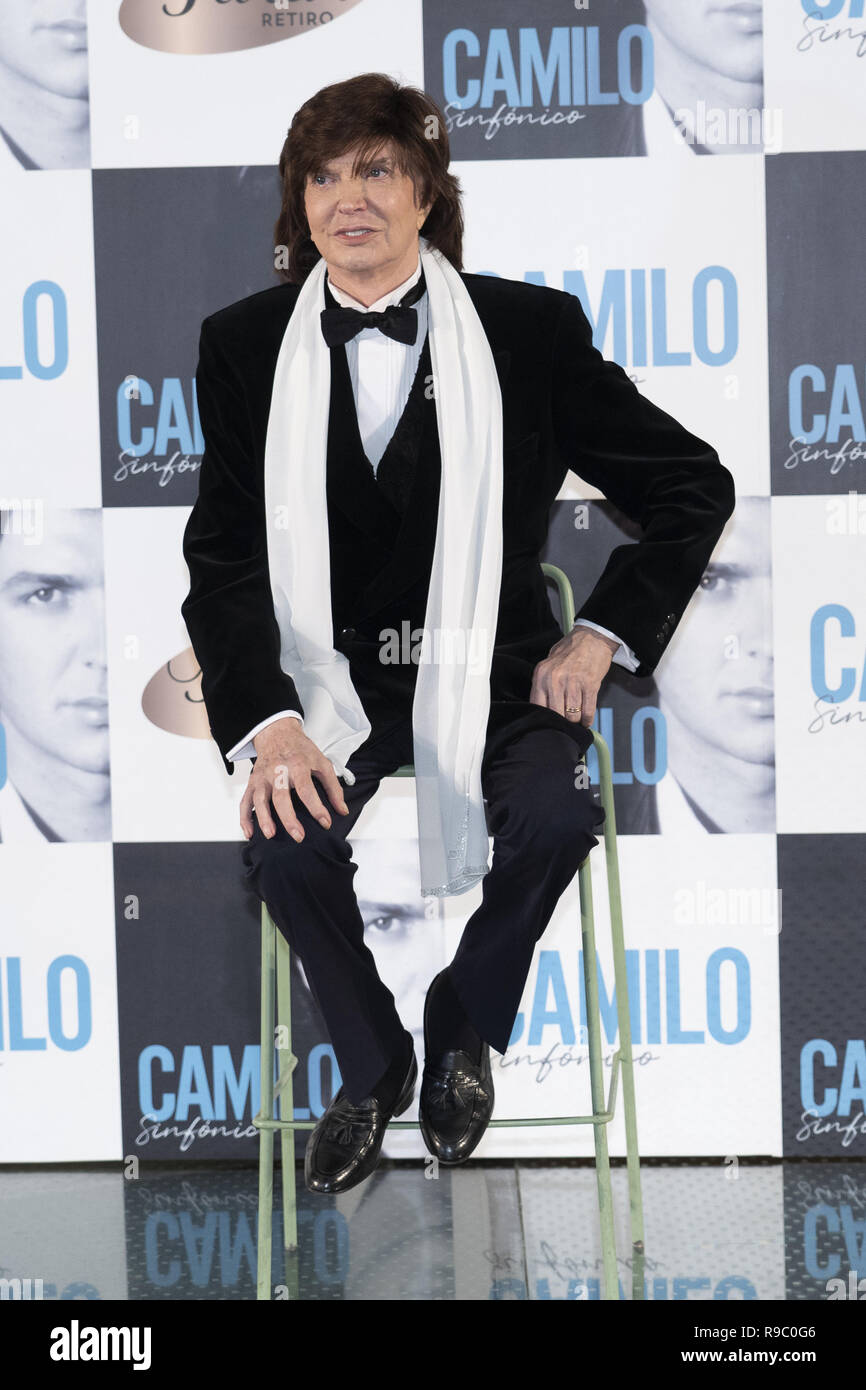 Spanish singer Camilo Sesto new album 'Camilo Sinfonico' presentation ...