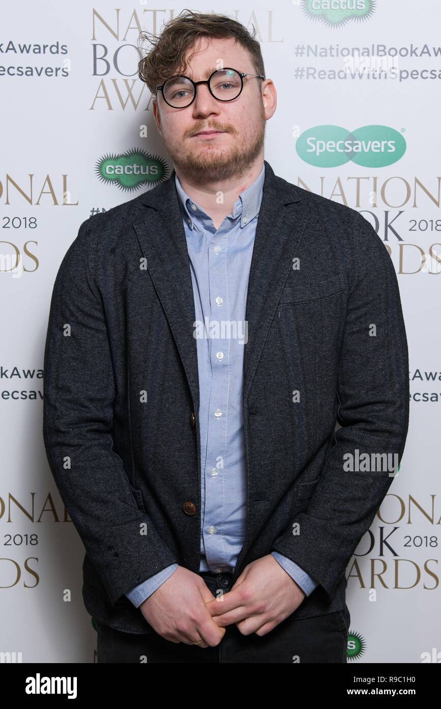 Guest arrivals at The Specsavers National Book Awards 2018 Featuring: Ben Brooks Where: London ...