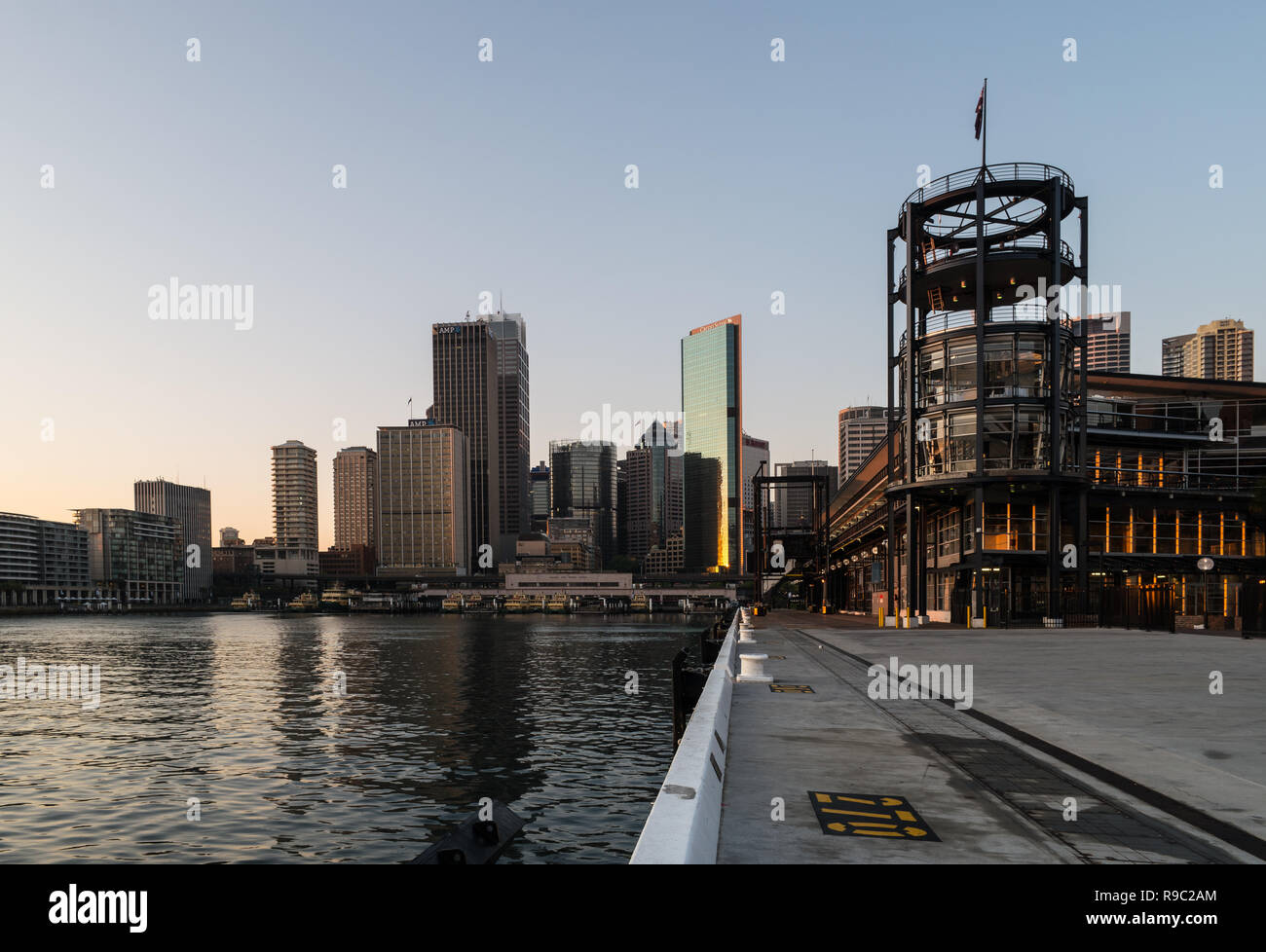 Cruise ship wharf Stock Photo - Alamy