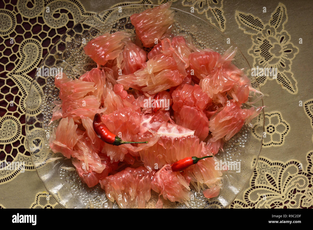 Pink pomelo hi-res stock photography and images - Alamy