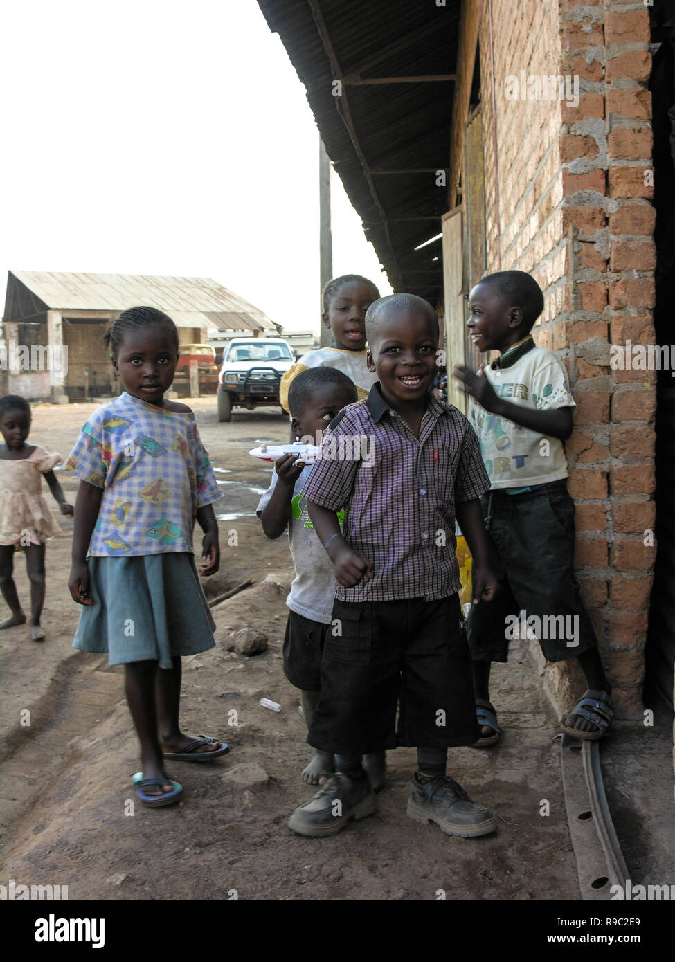 Lubumbashi, Democratic Republic of Congo, circa May 2006: Group of ...