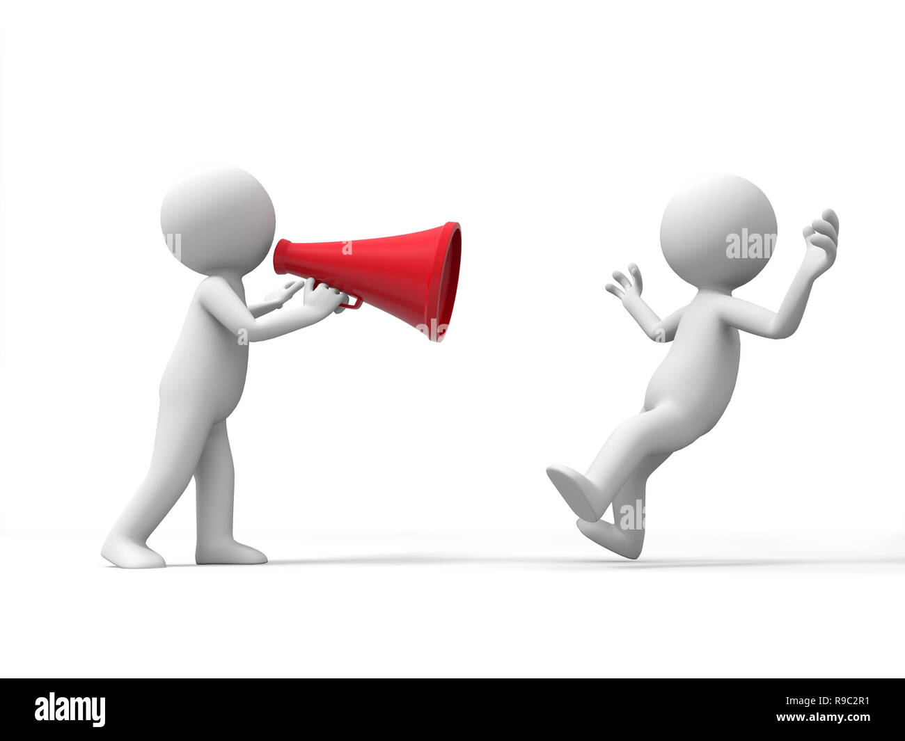 Man presentation crowd Cut Out Stock Images & Pictures - Alamy