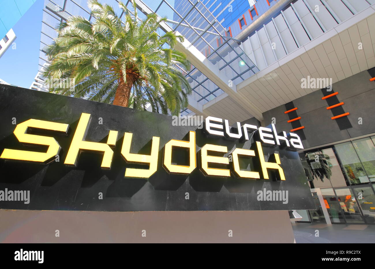 Eureka Tower Skydeck in Melbourne Australia Stock Photo - Alamy