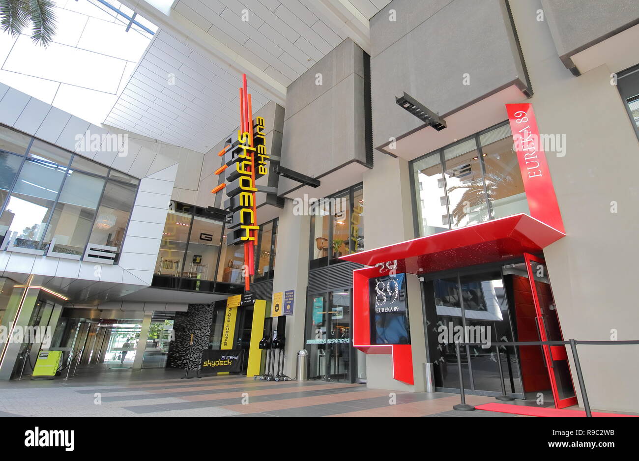 Eureka Tower Skydeck in Melbourne Australia Stock Photo - Alamy