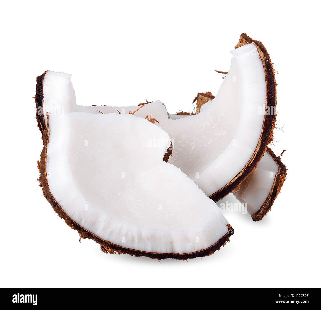 Slice coconut hi-res stock photography and images - Alamy