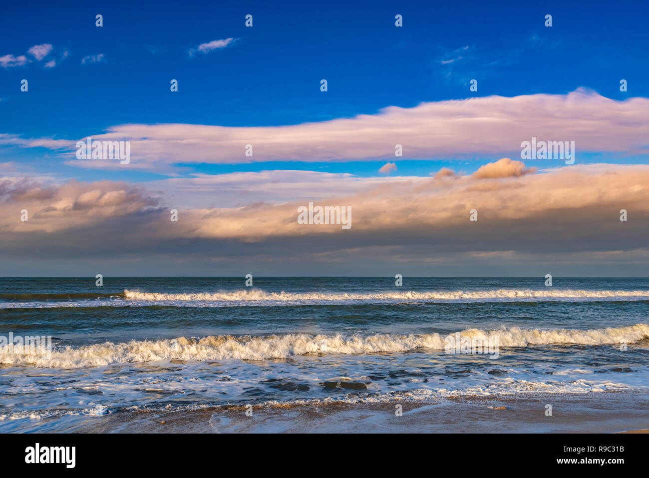 Waves on the storming sea Stock Photo - Alamy