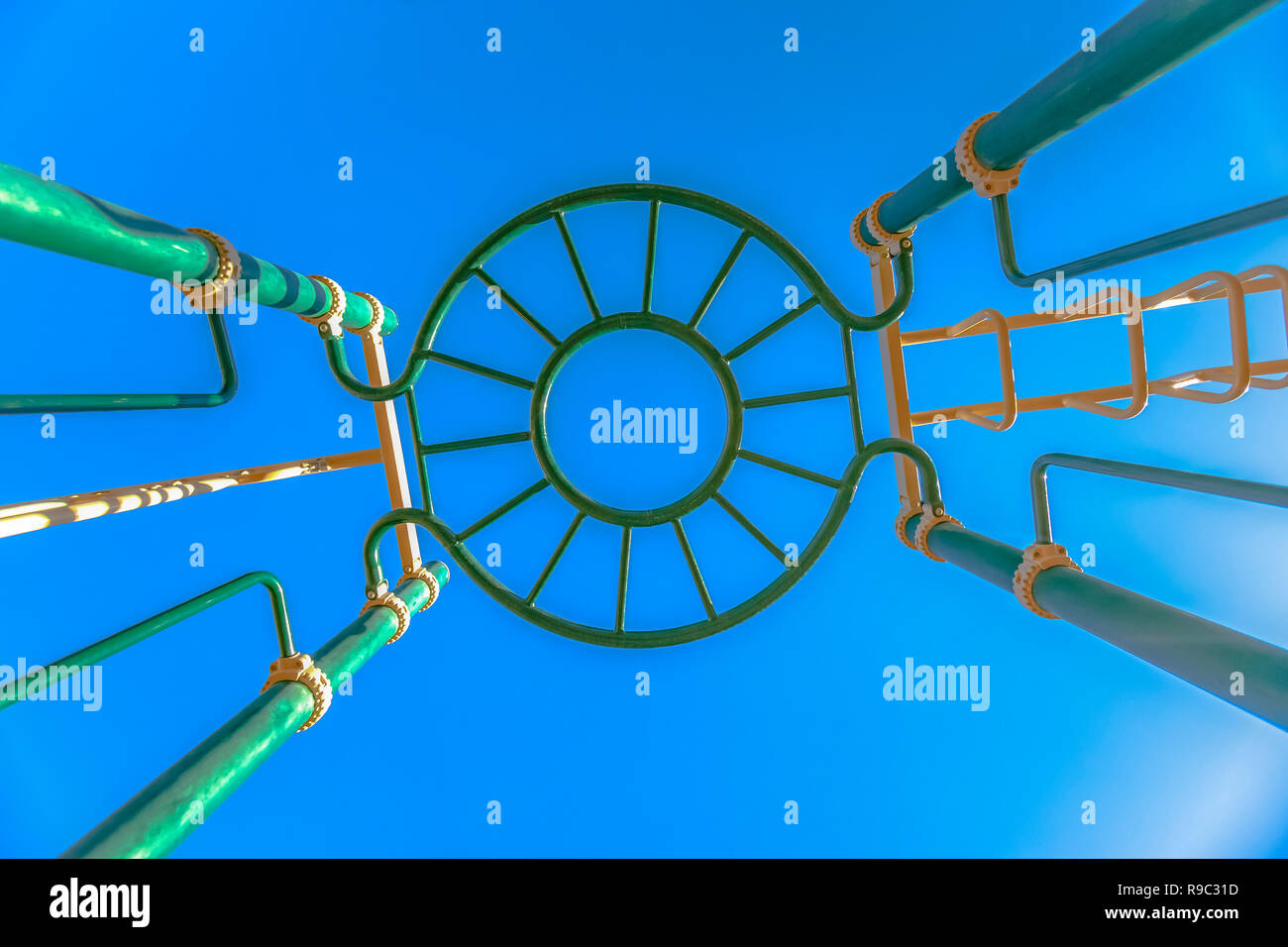 Exercise yard steps hi-res stock photography and images - Alamy