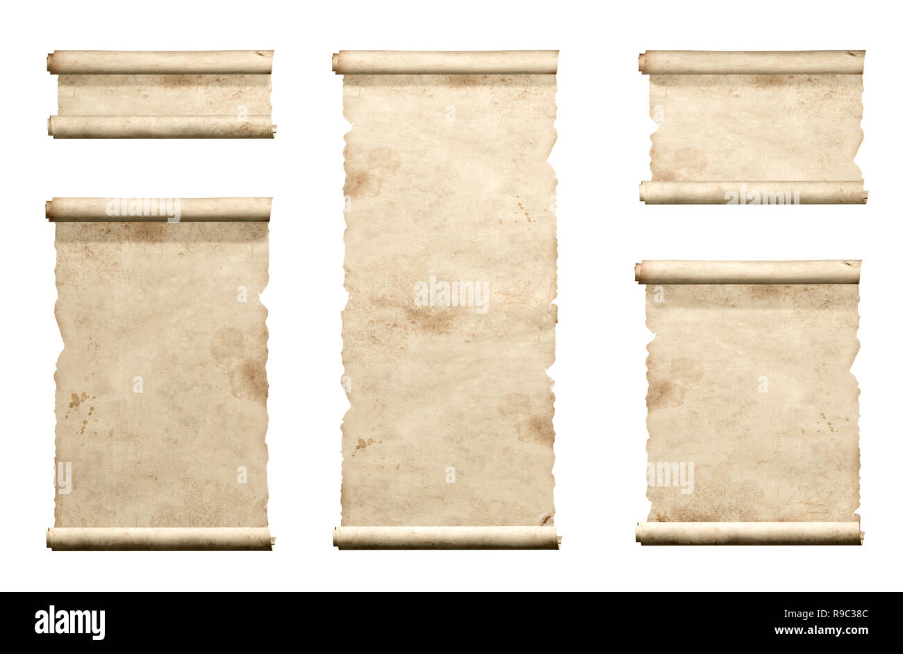 Parchments Cut Out Stock Images & Pictures - Alamy