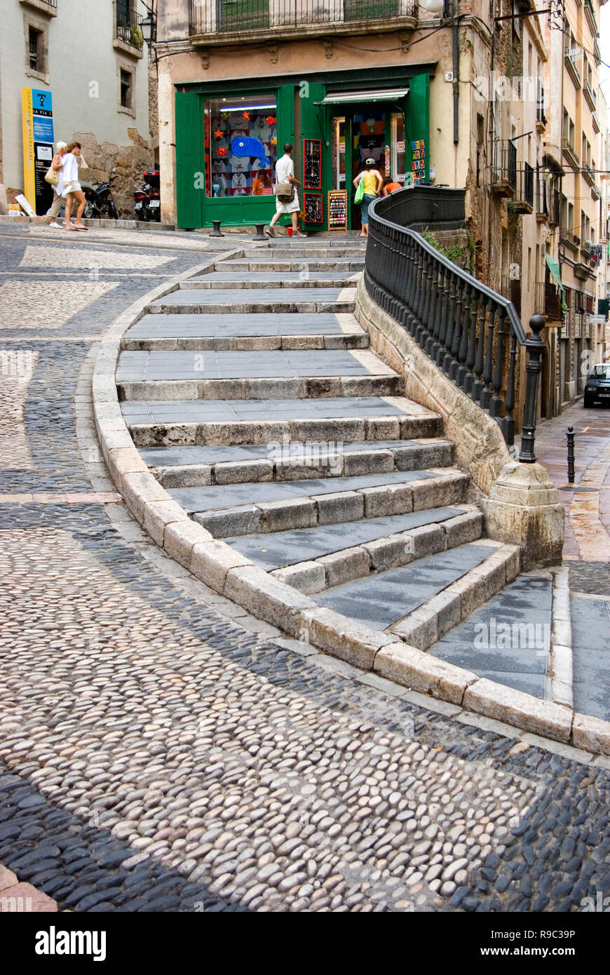 Old Town, Tarragona Stock Photo - Alamy