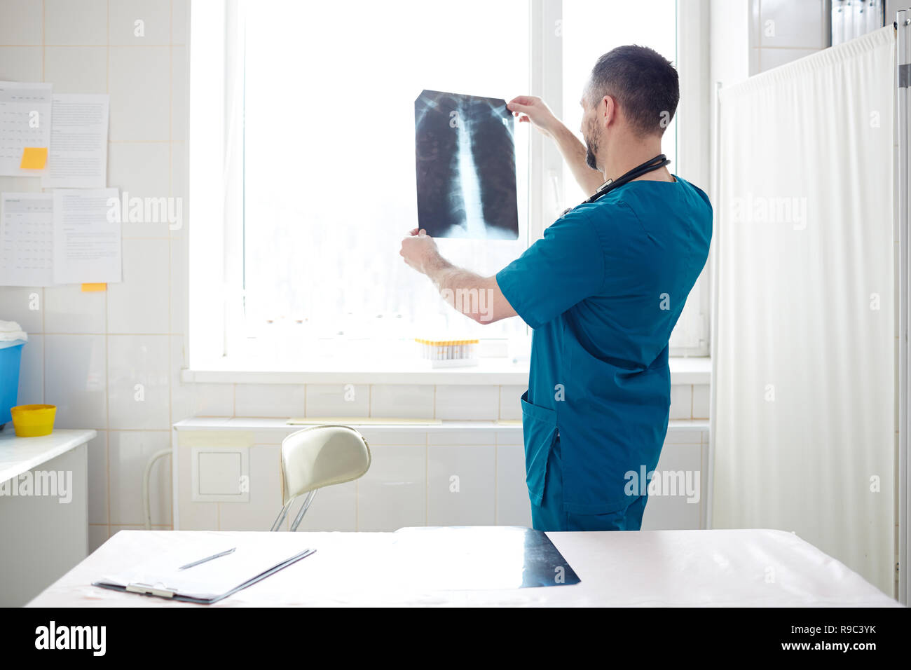 Working in hospital Stock Photo - Alamy