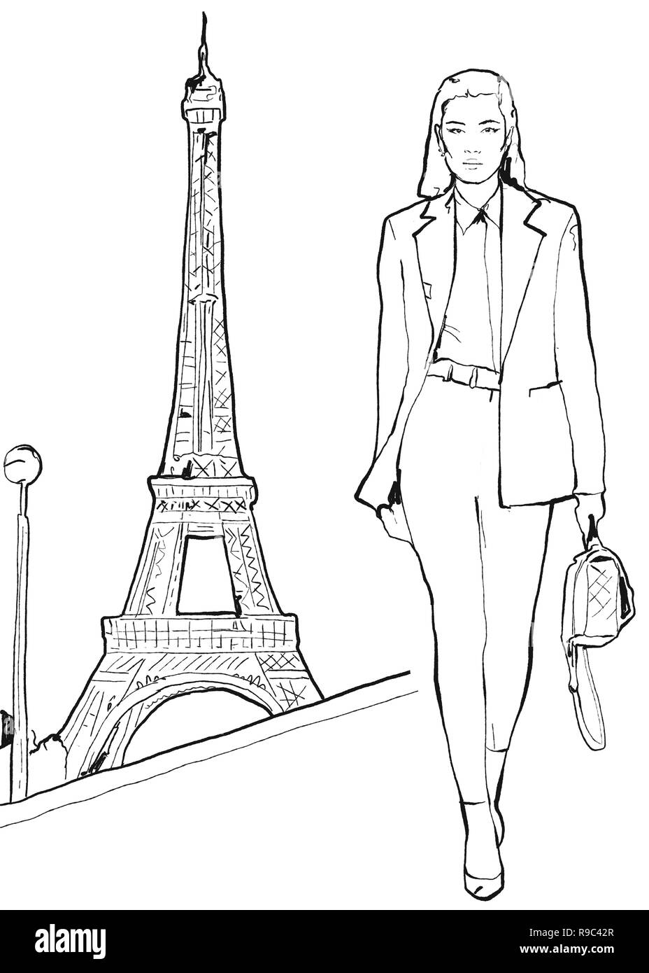 Fashion tower Black and White Stock Photos & Images - Alamy