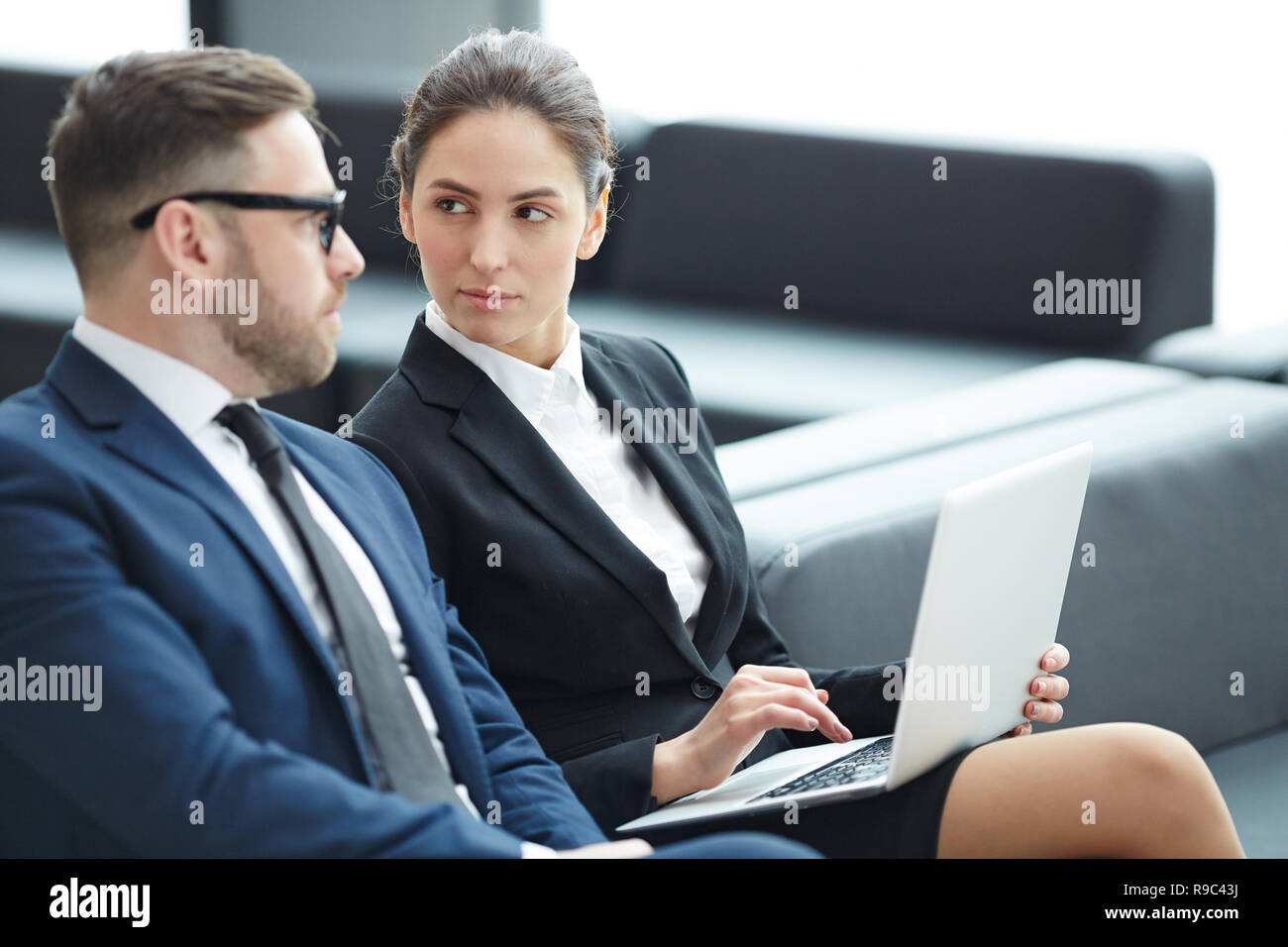 Meeting of traders Stock Photo - Alamy