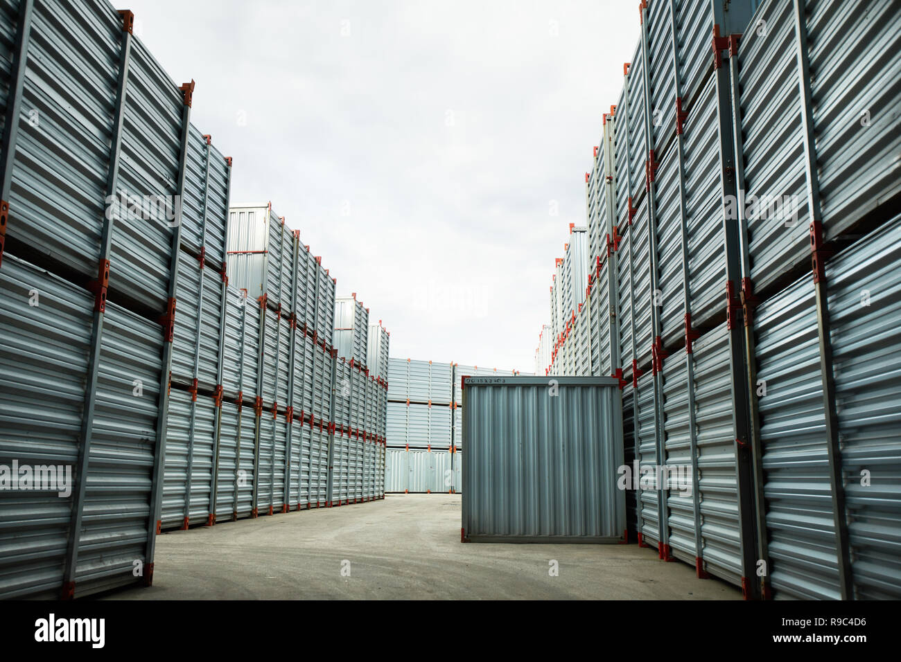 Container logistic hi-res stock photography and images - Alamy