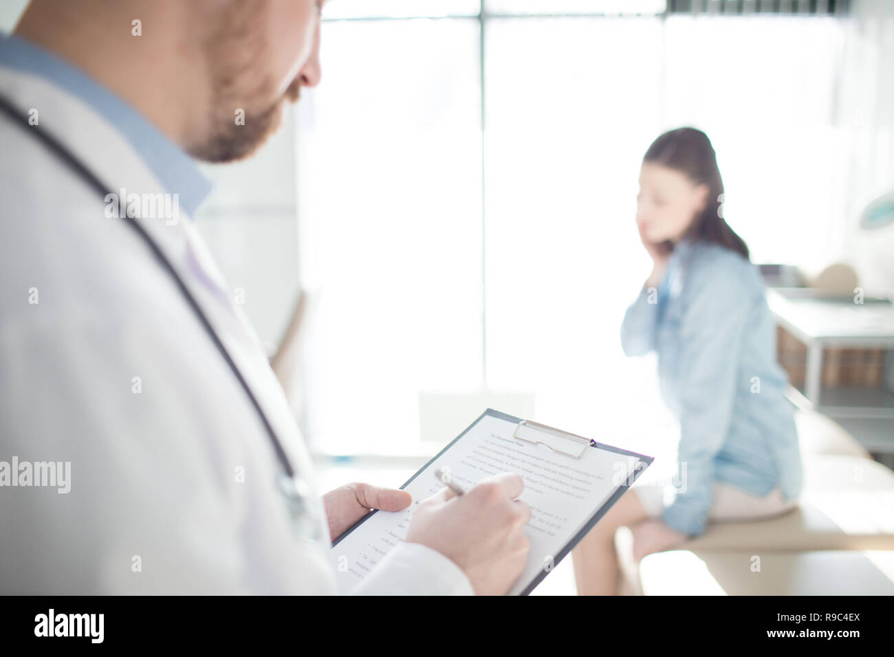 Prescriptions for patient Stock Photo - Alamy