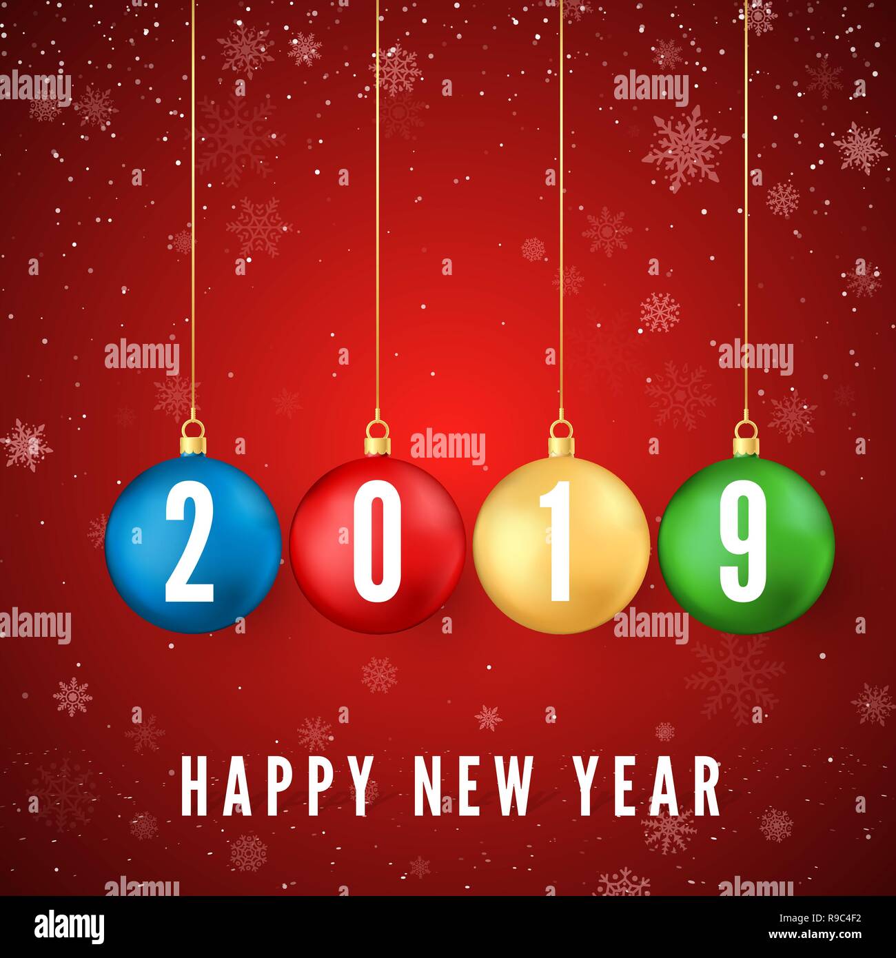 Christmas banner balls baubles Stock Vector Images - Alamy