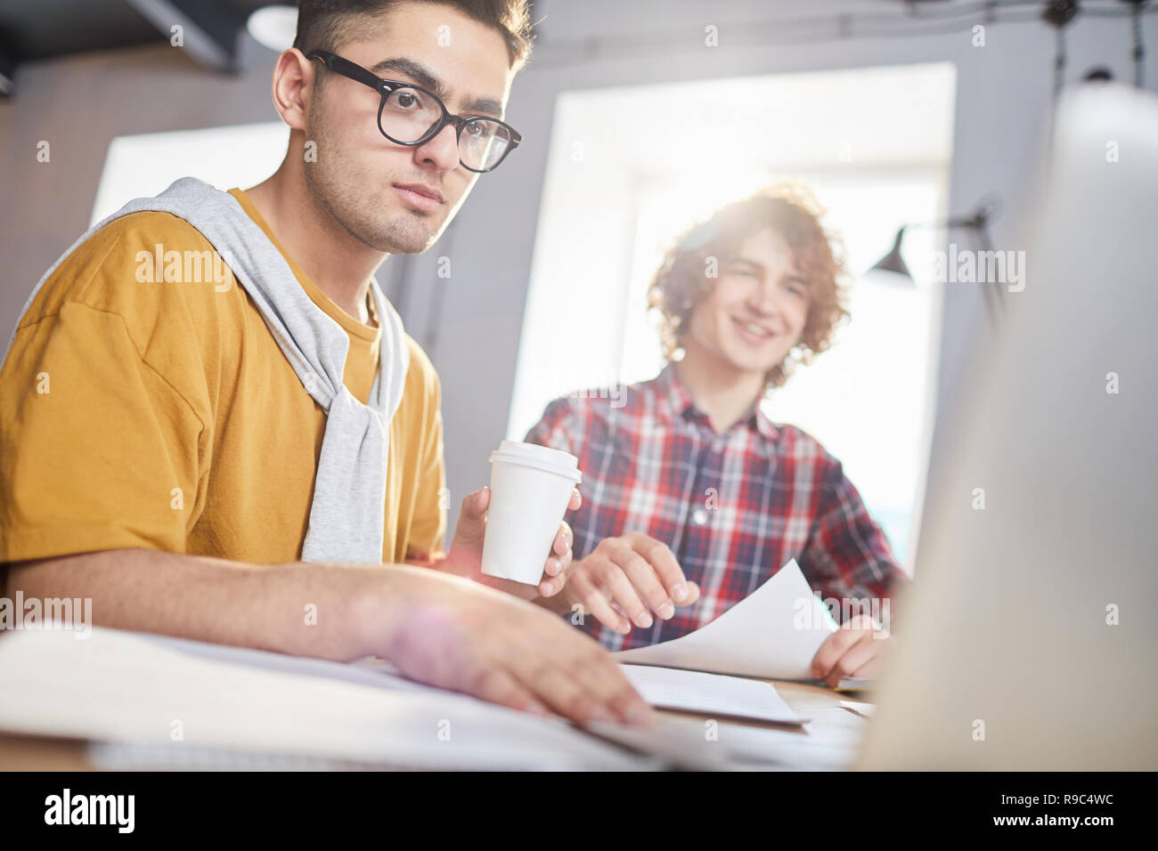 Employee studying hi-res stock photography and images - Alamy