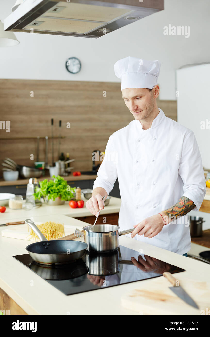 Process of cooking Stock Photo - Alamy
