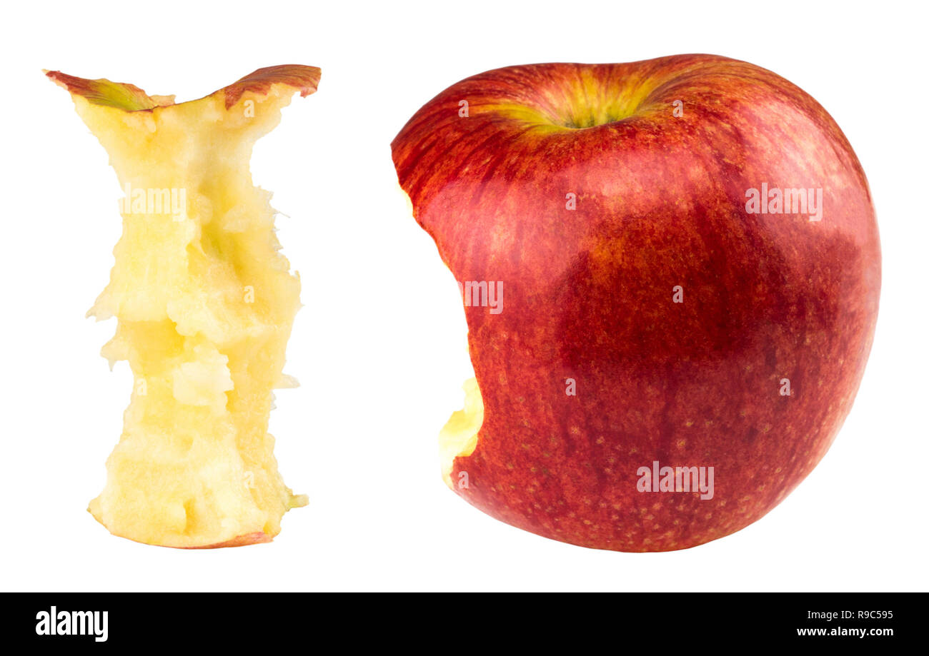 Bitten granny smith apple hi-res stock photography and images - Alamy