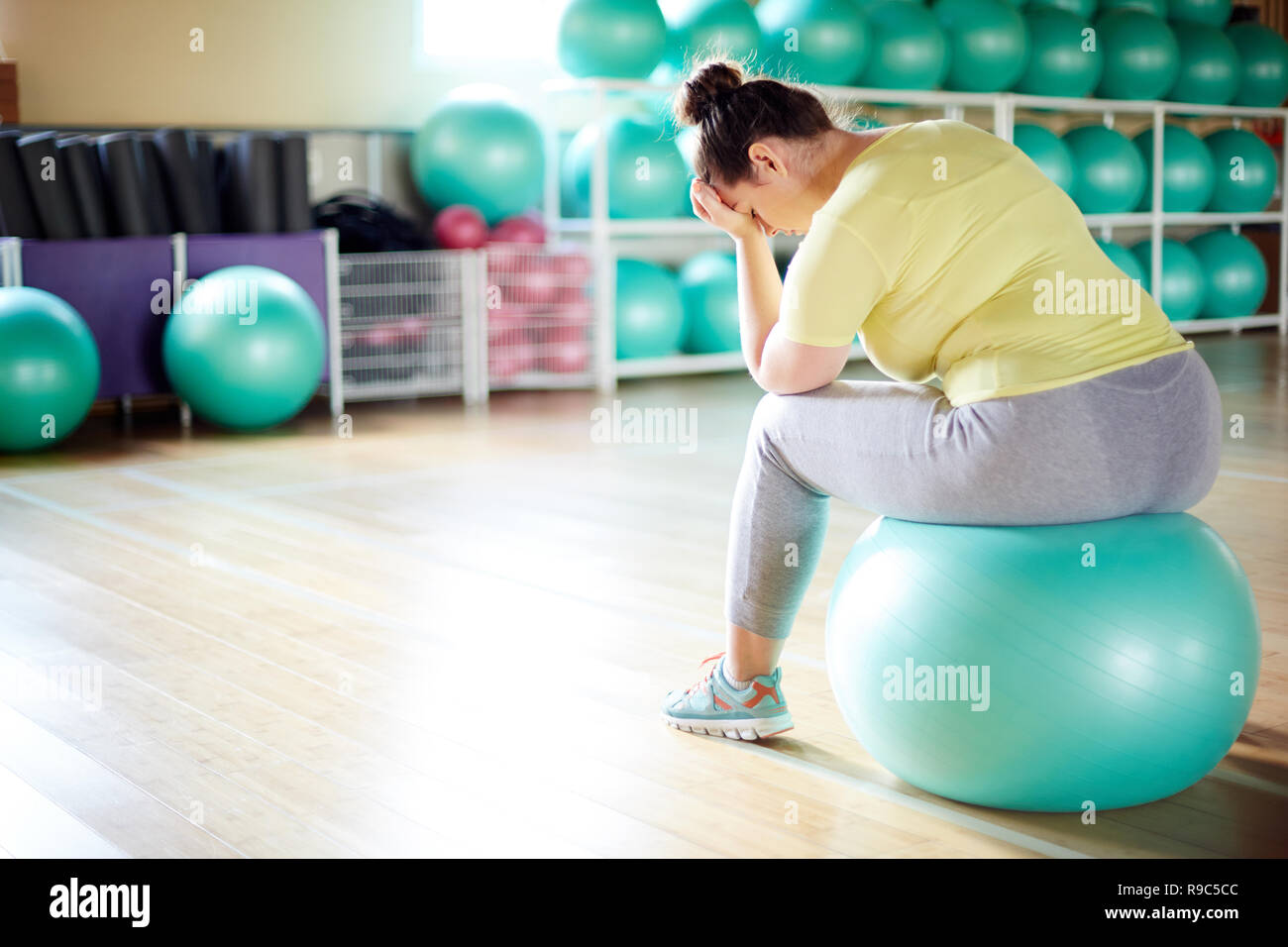 Tired of workout hi-res stock photography and images - Alamy