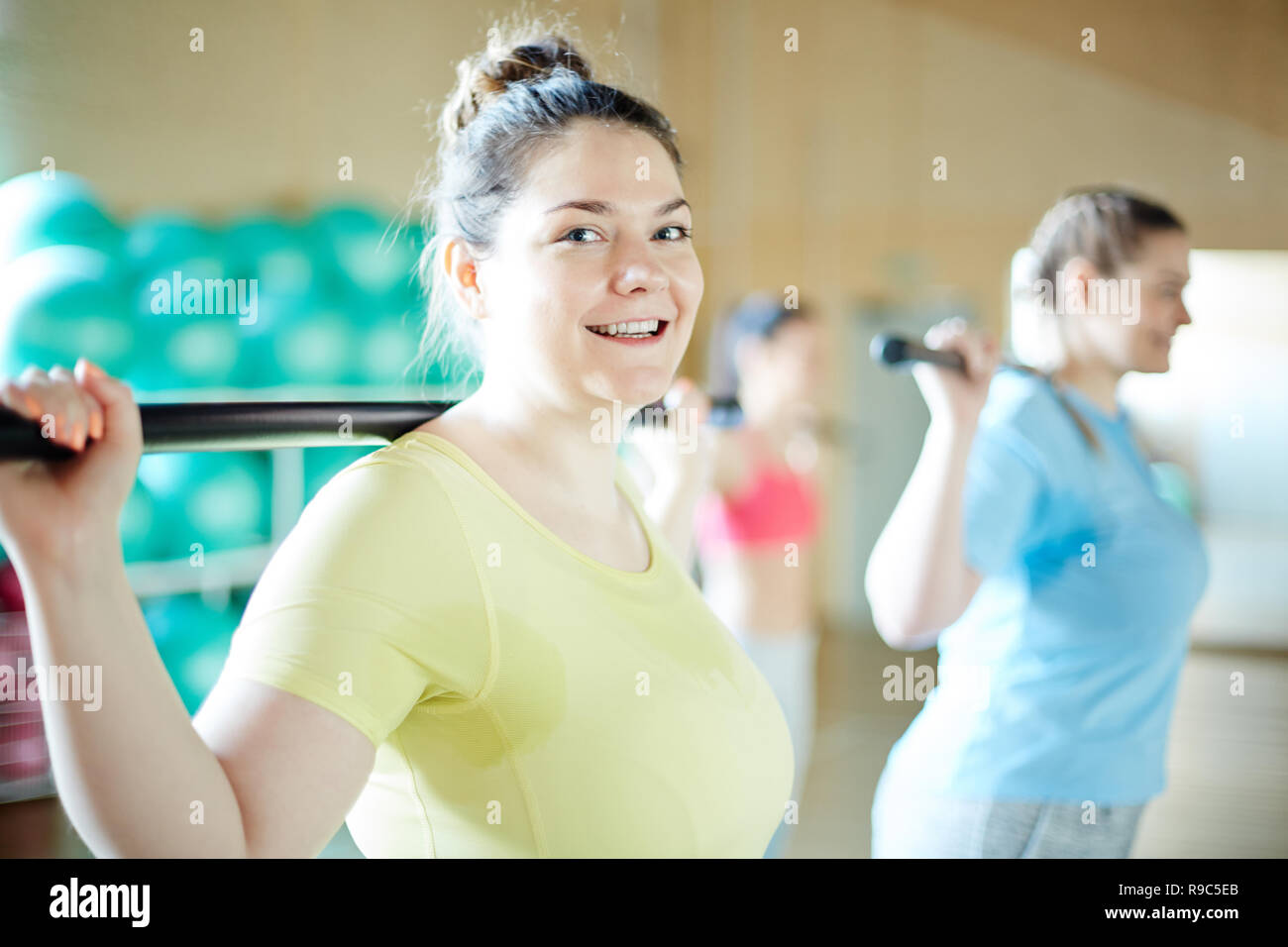 Happy training hi-res stock photography and images - Alamy